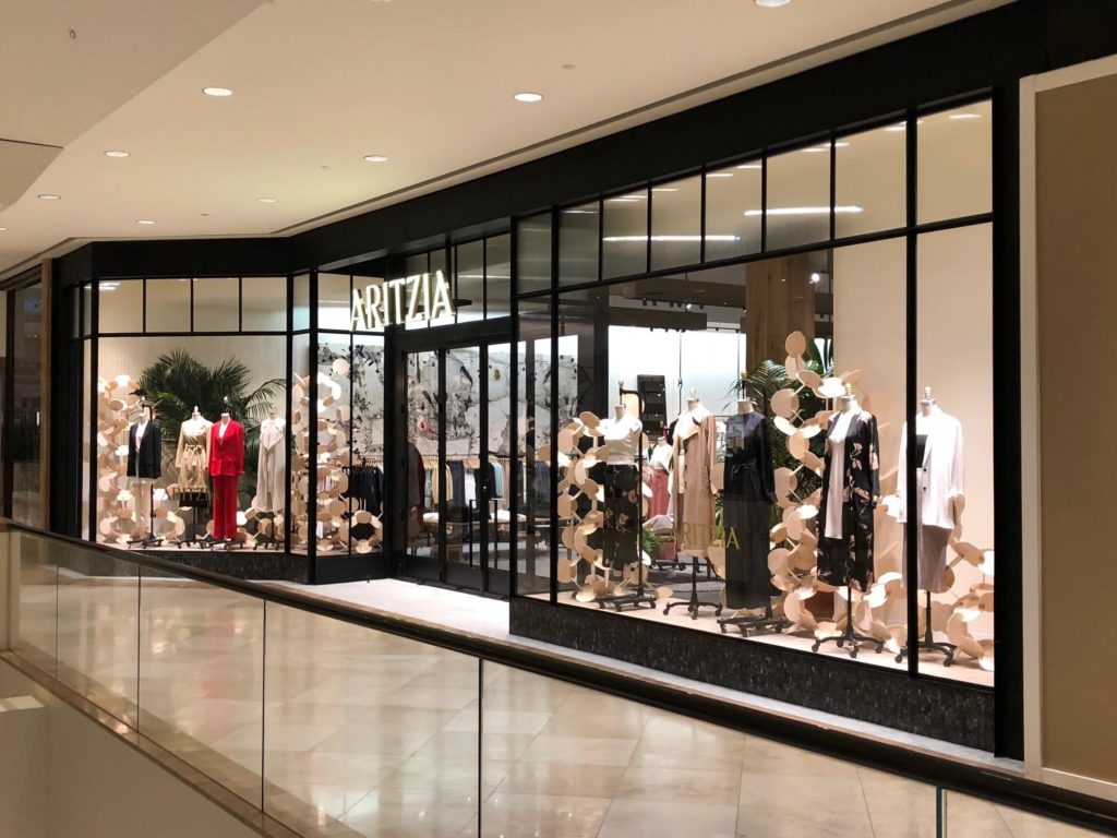 ARITZIA OPENS FIRST STORE IN ORANGE COUNTY AT SOUTH COAST PLAZA
