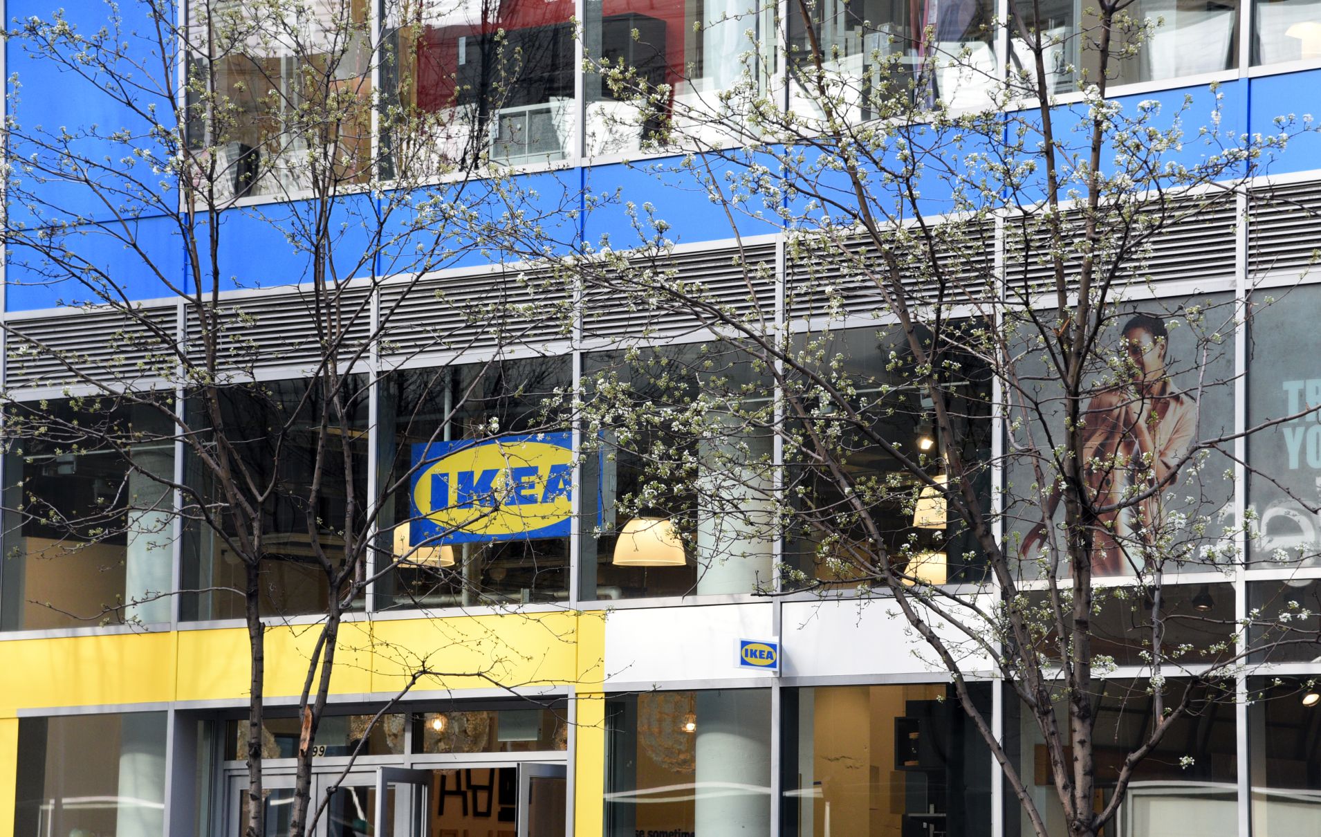 Ikea’s first small-format store opened in New York.