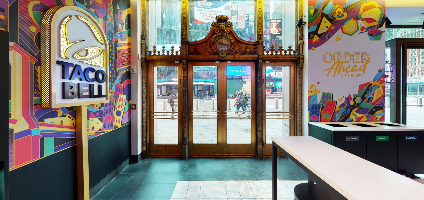 Inside Taco Bell’s fully-digital cantina in Times Square – Project by ...